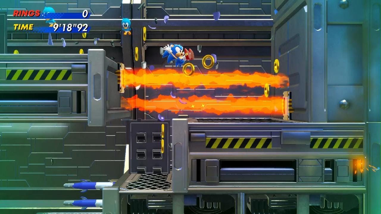 Sonic Superstars - Egg Fortress - Gold Enemy Location - YouTube