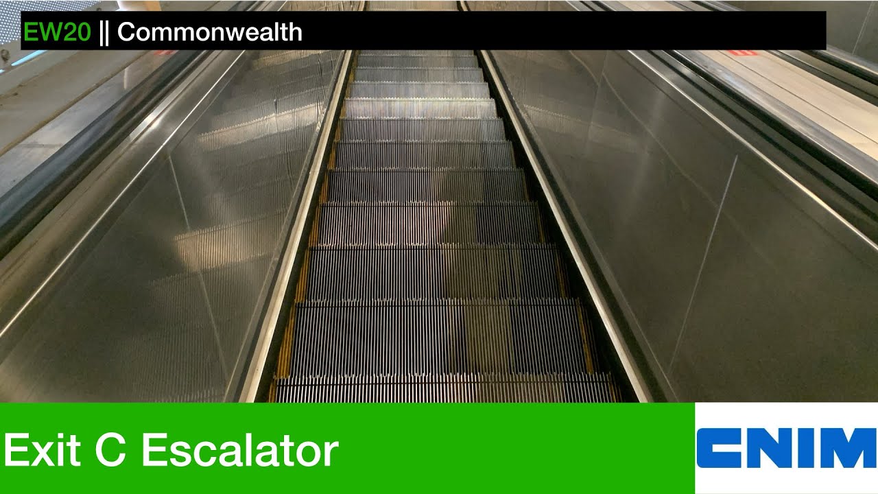 Commonwealth MRT Station || CNIM Escalator (Exit C) - YouTube