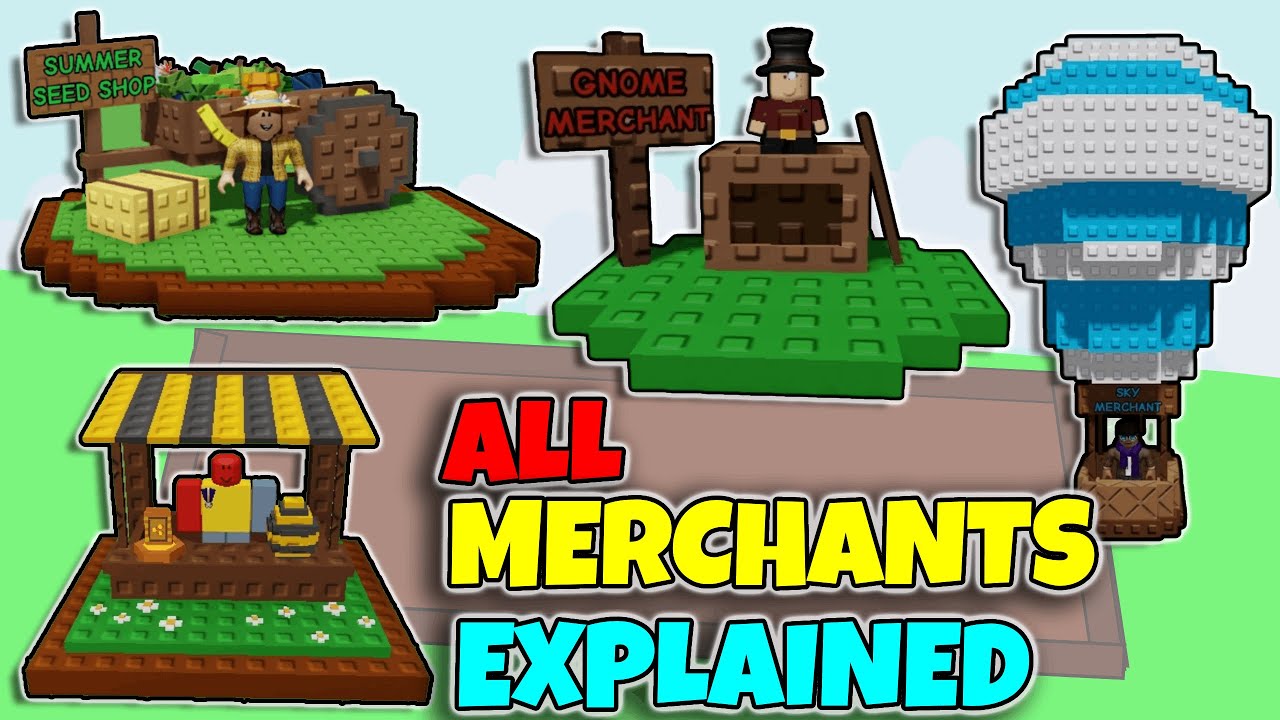 All Traveling Merchants Explained in Grow A Garden! (Roblox Guide ...