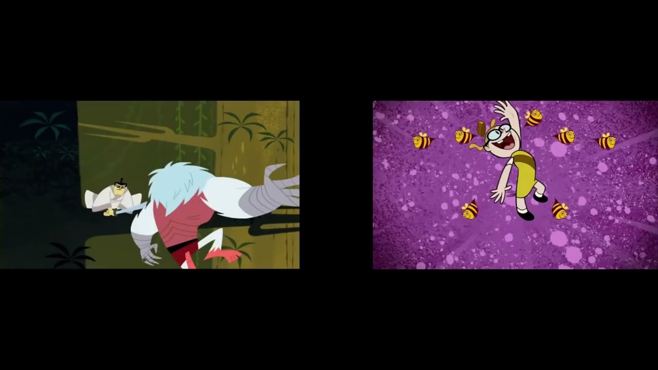 Samurai Jack & The Mighty B Intro Theme Song Mashup (for ...