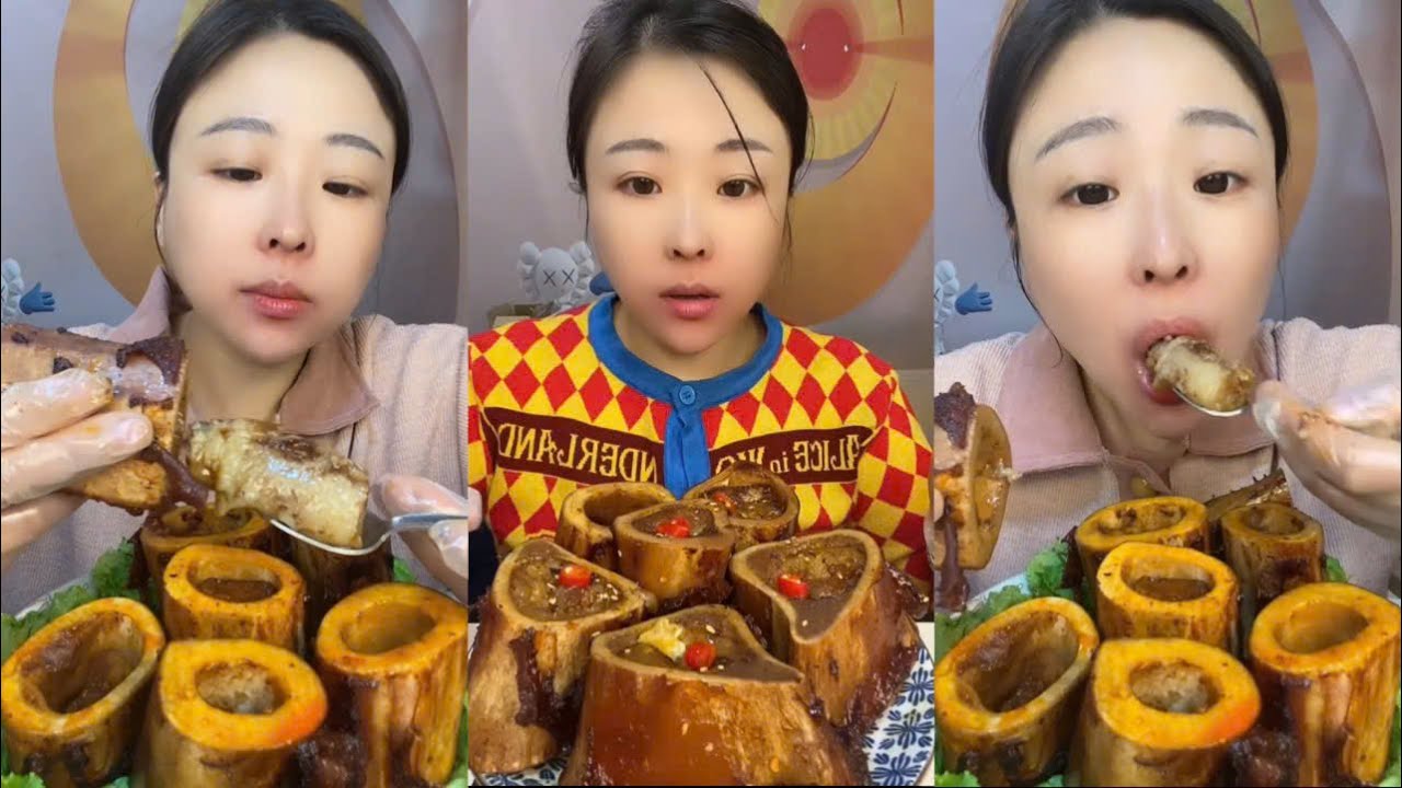 MUKBANG beef bone marrow ASMR - The best of delicious kokike food #3005 ...