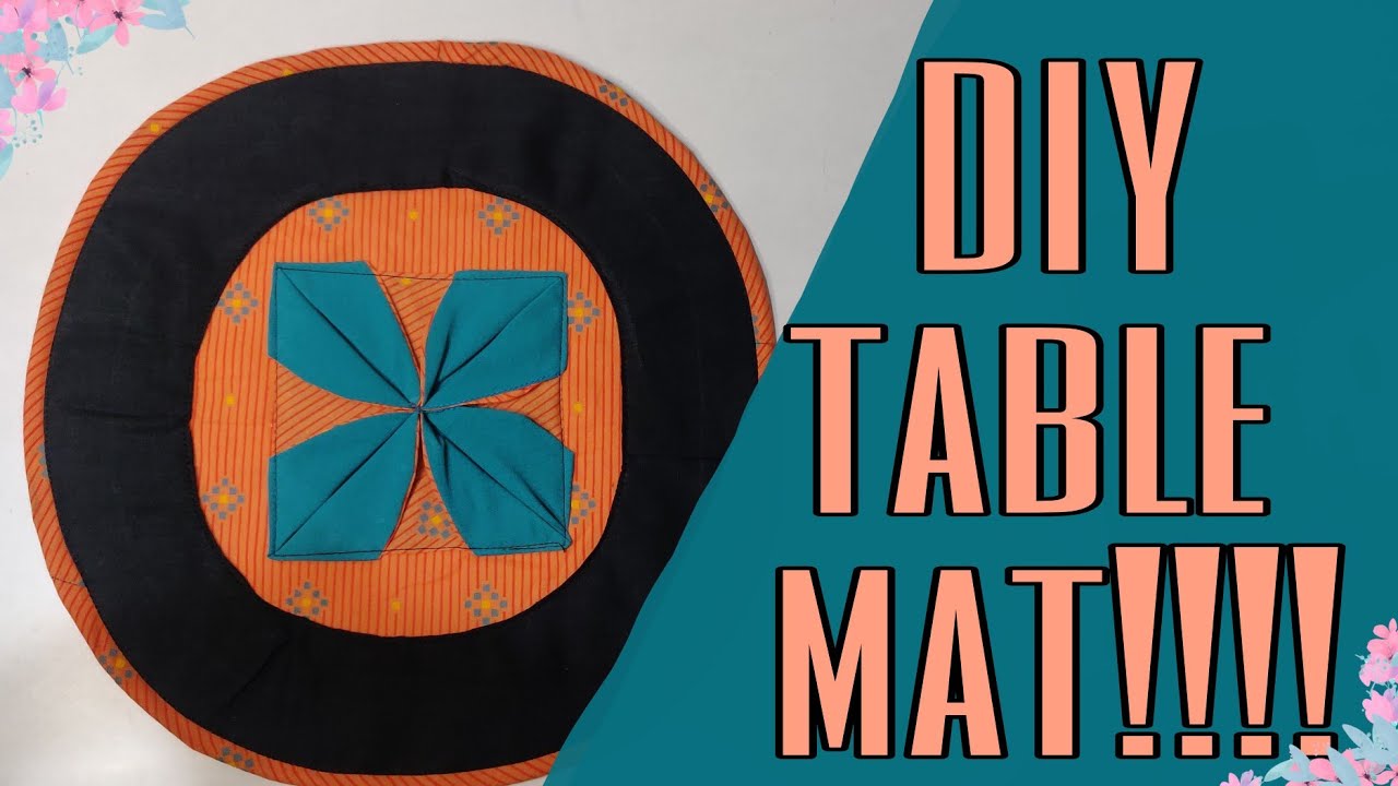 Learn how to make DIY Table mat - YouTube