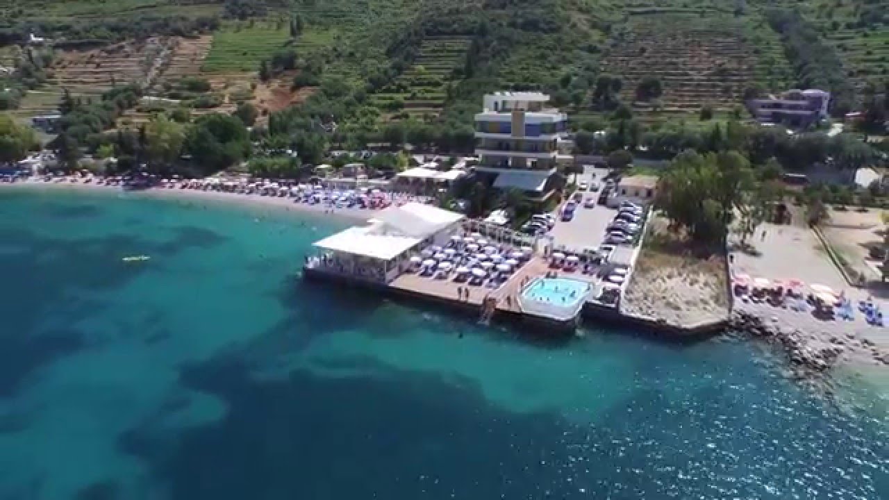Paradise Beach Hotel Radhime Vlore Albania - YouTube