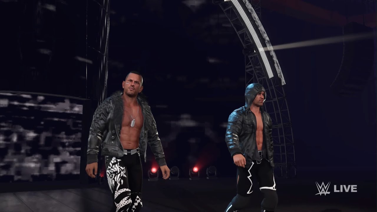 WWE 2K24 - Motor City Machine Guns vs Axiom & Nathan Frazer: NXT 2024 ...