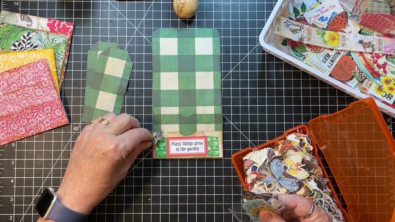Craft with Me! - Decorating Ephemera! - YouTube