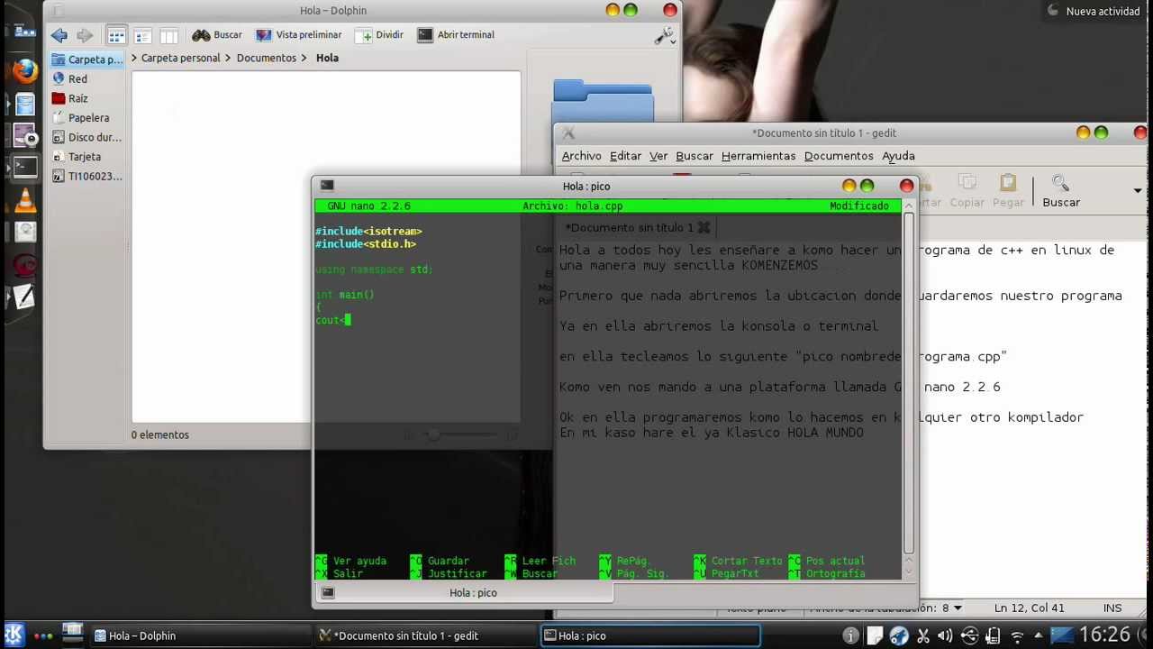 Como programar en LINUX!!! (Paso a Paso) - YouTube