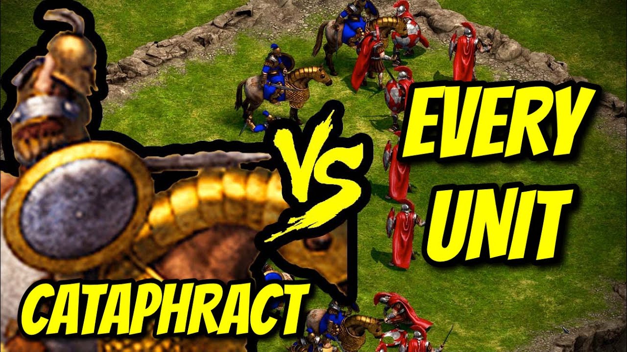 CATAPHRACT vs EVERY UNIT | Age of Empires: Definitive Edition - YouTube