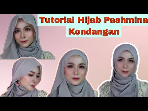 Tutorial Hijab Pashmina kondangan 4 Style @BungaImpianChannel - YouTube