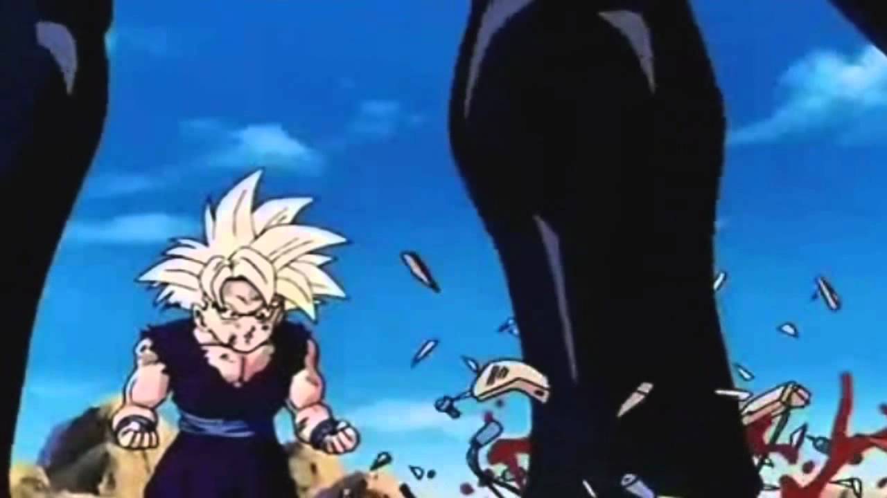 dragon ball muerte de androide 16 XD - YouTube