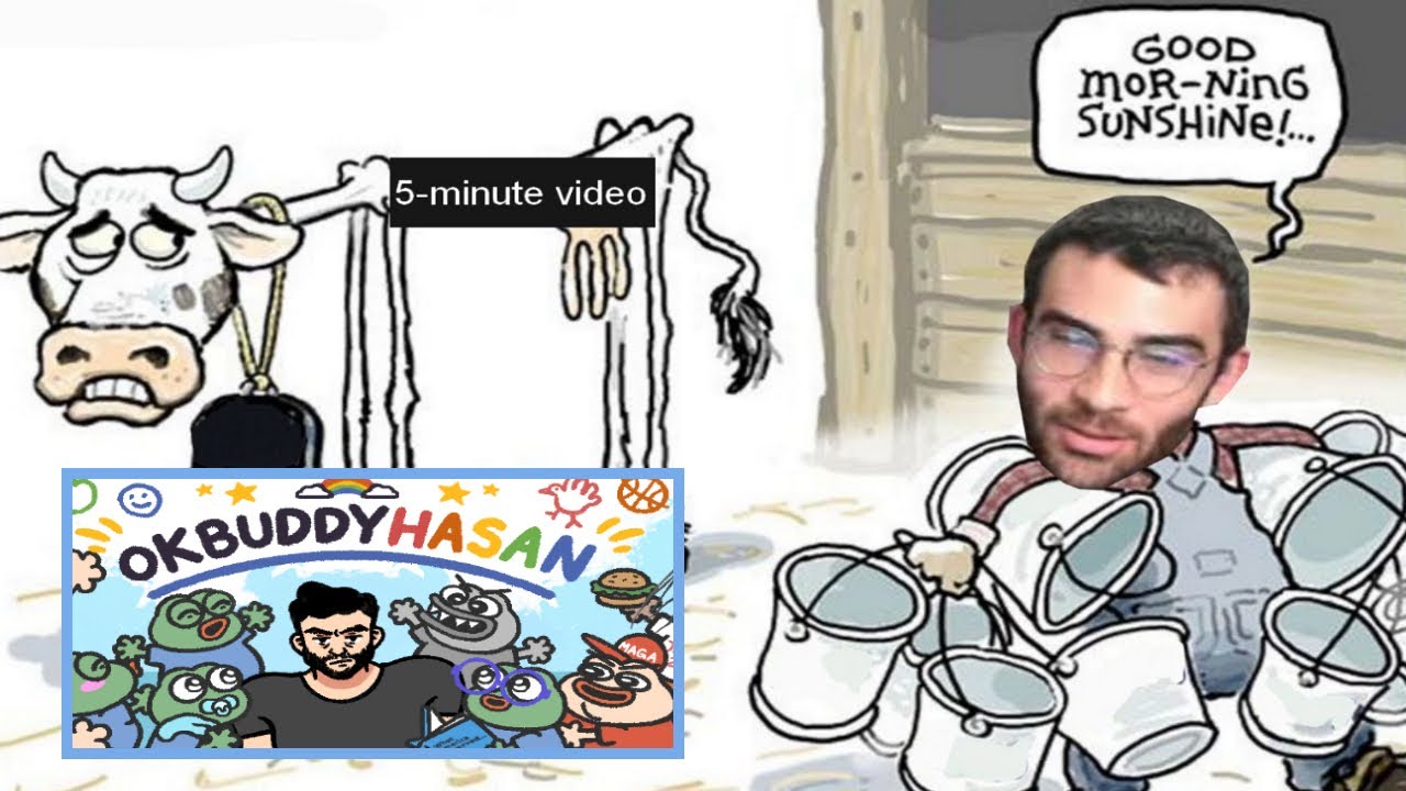 Community made HasanAbi Memes I watch at 8:21am | okbuddyhasan circa 05 ...