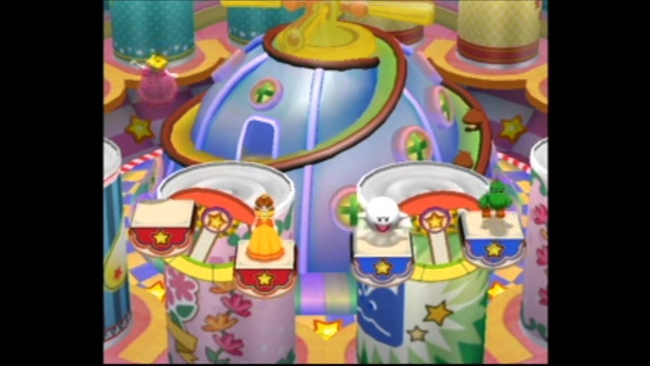 Mario Party 5: 2 vs. 2 Minigame - Mario Can-Can - YouTube