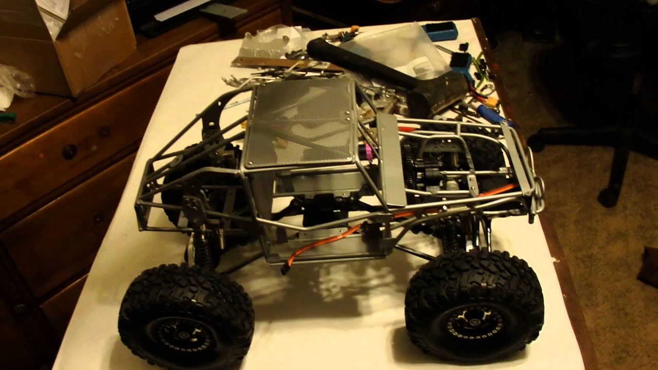 U4ia U4RC Tube Chassis Rock Racer Reaches Roller Status - YouTube