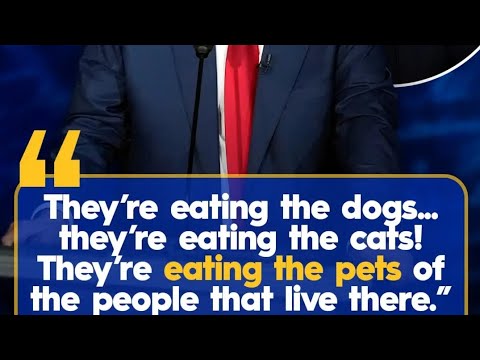 Are illegal immigrants eating America's Pets, their dogs 🐕 Cats 🐈 ...