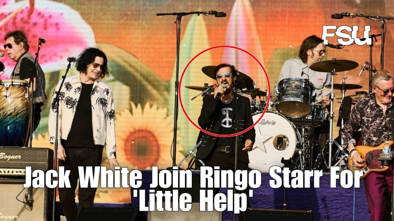 Watch!!! Jack White join Ringo Starr for The Beatles’ ‘With A Little ...