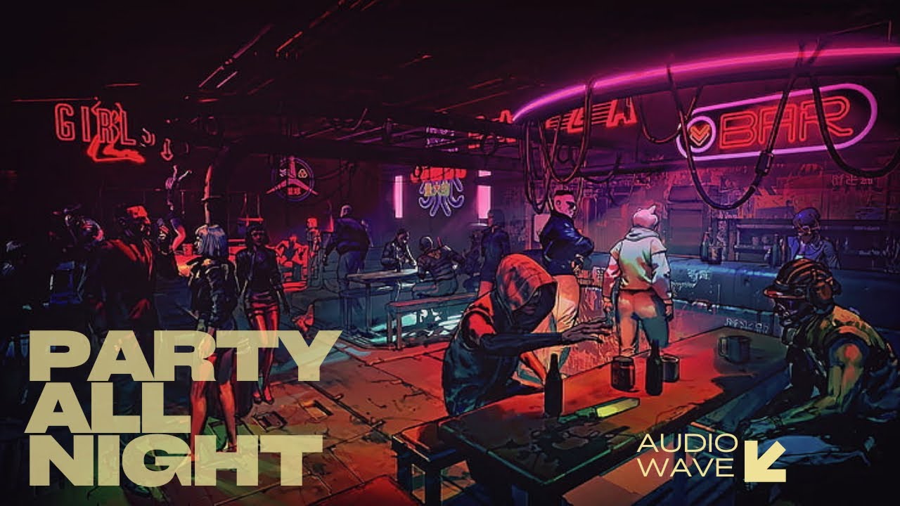 PARTY ALL NIGHT | best female rap | song by AUDiO WAVE - YouTube