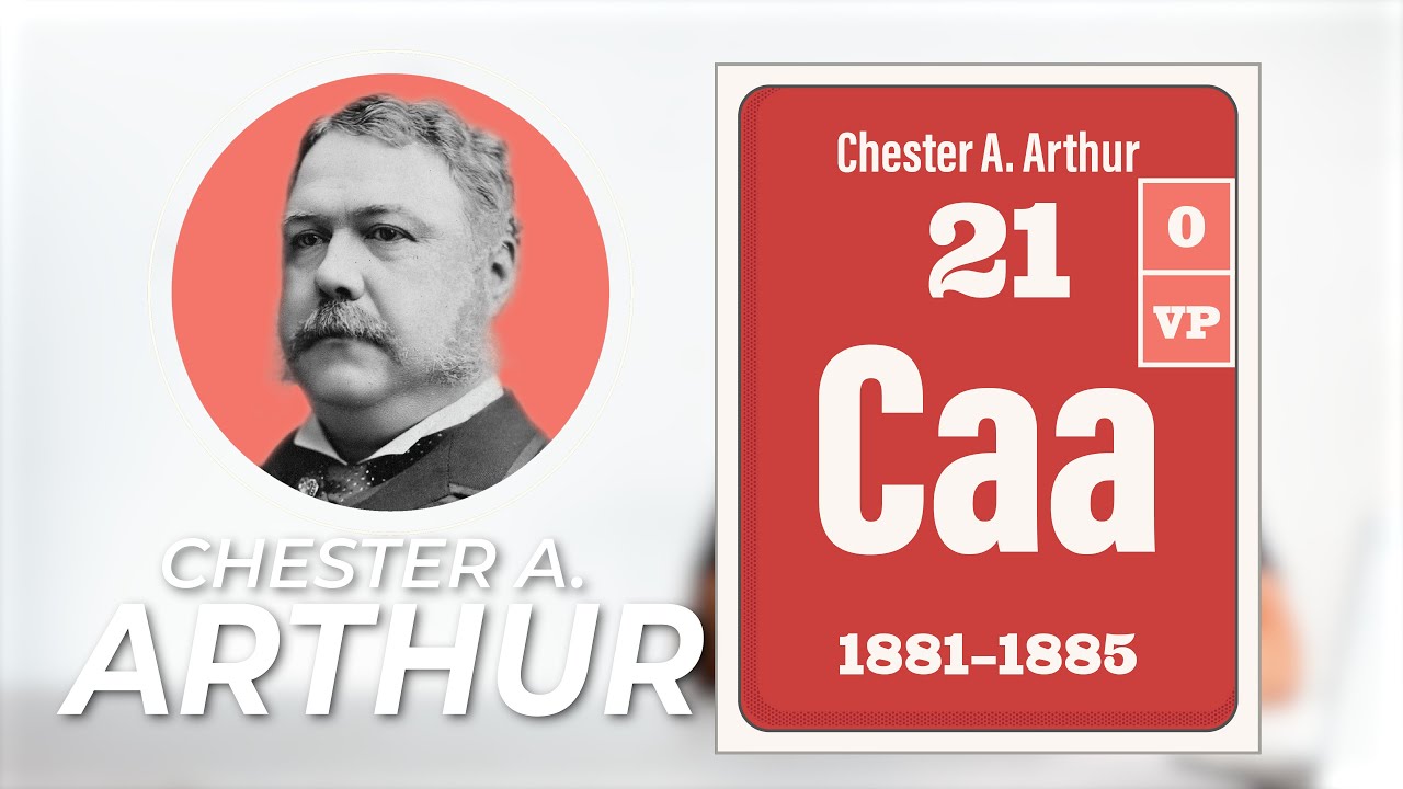Chester A. Arthur - with Periodic Presidents - YouTube