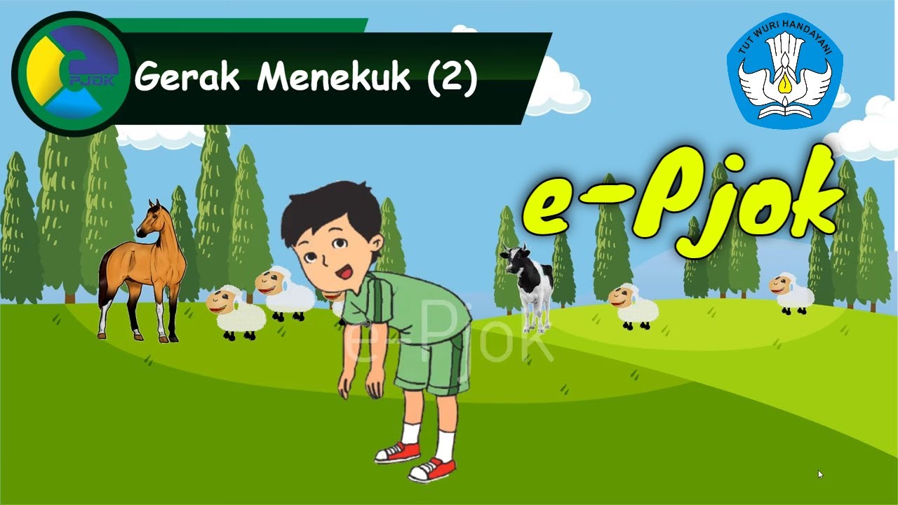 PJOK KELAS 1 GERAK MELIUK dan MENEKUK - YouTube