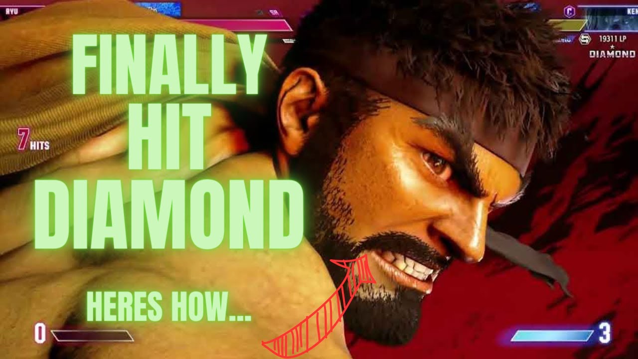 Finally Hit Diamond Rank with RYU, here's how... SF6 - YouTube