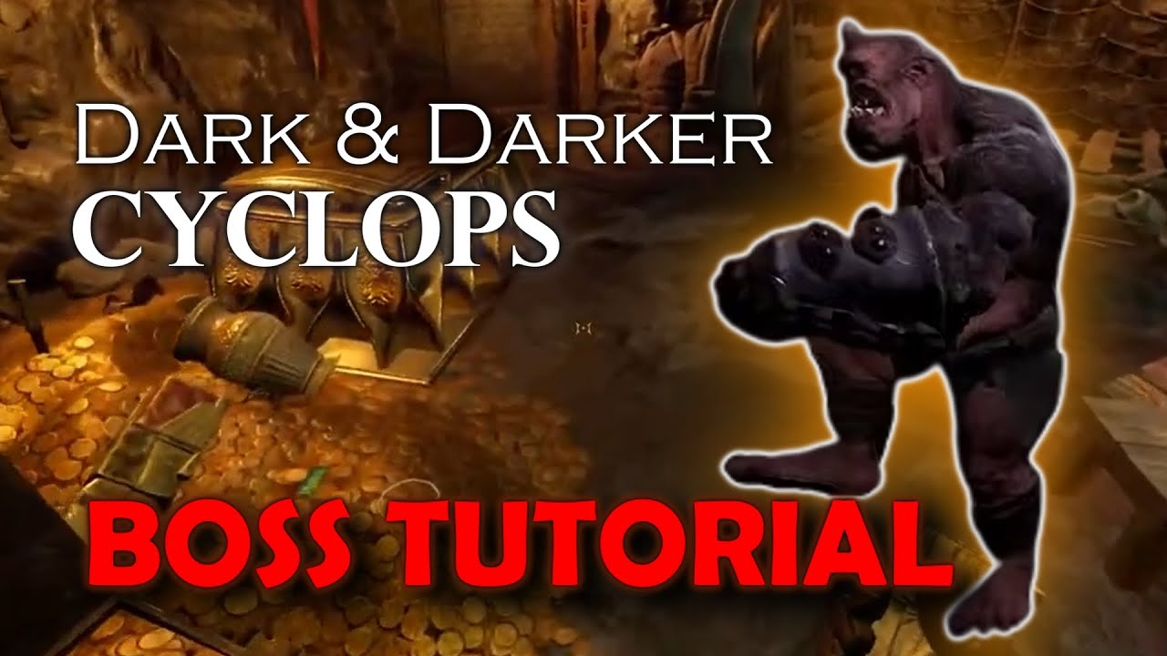 How To Beat Cyclops Boss - Dark & Darker - YouTube