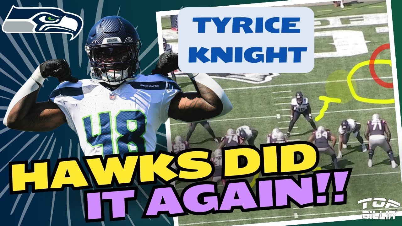 Seahawks Study: Rook LB Tyrice Knight a SEAMLESS FIT! - YouTube