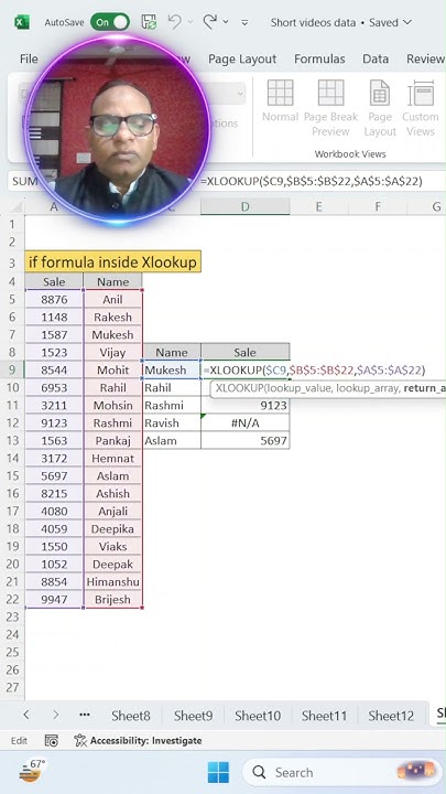 😱Master the XLOOKUP Formula in Excel |⚡️How to Use XLOOKUP in Excel | 🔥 ...