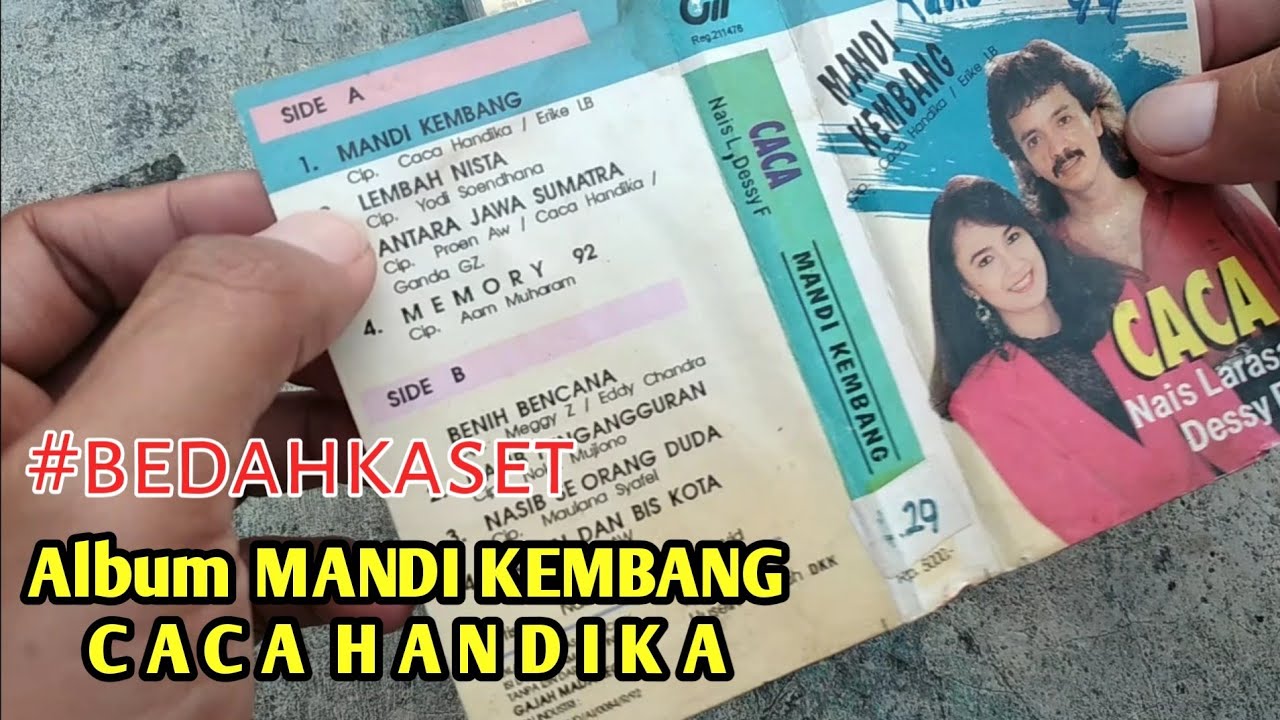 Kumpulan Lagu Dangdut Caca Handika Album MANDI KEMBANG #bedahkaset # ...