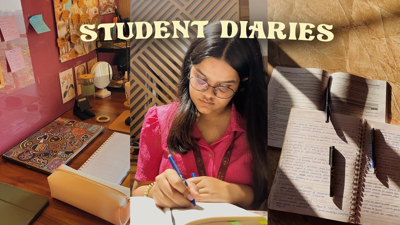 Student Diaries Ep8 :🎈 productive days in my life | study motivation ...