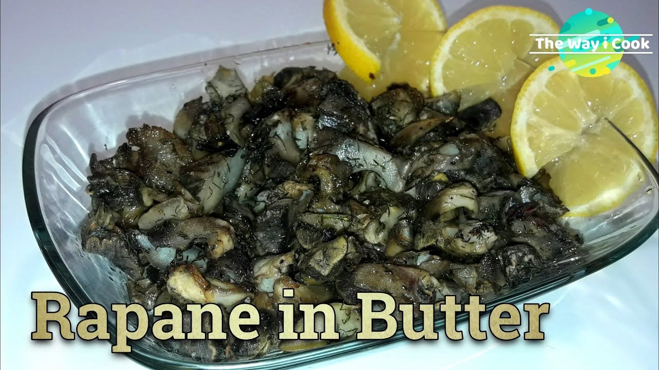 Rapane in Butter recipe | How to Cook Rapane in Butter - YouTube