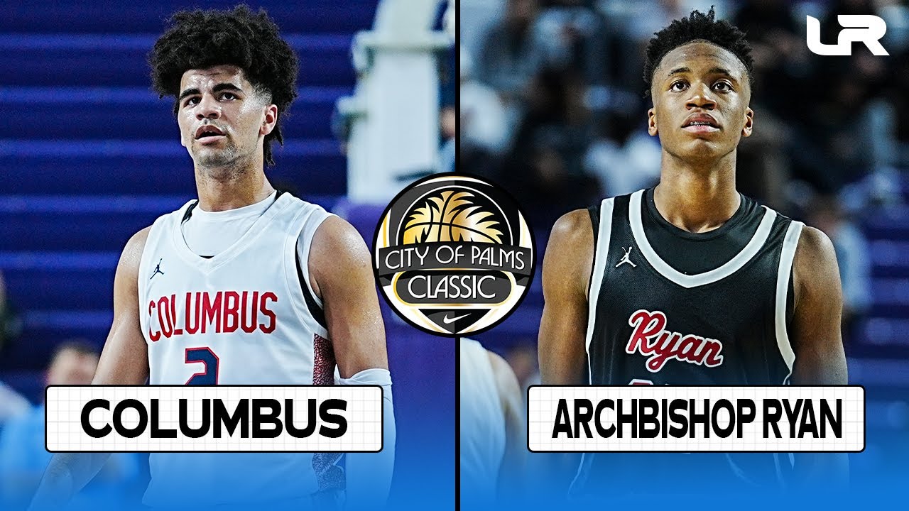 Columbus (FL) vs Archbishop Ryan (PA) - City of Palms 2023 - YouTube