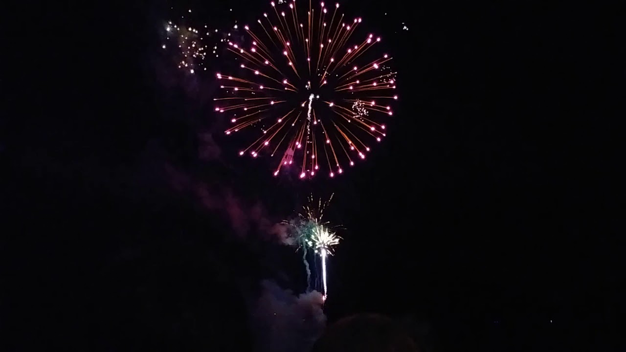 New Hope fireworks August 3rd 2018 - YouTube