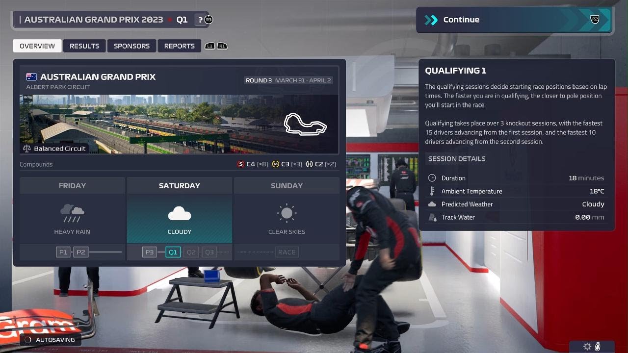 F1 Manager 2023 Haas season 1 round 3 Australia - YouTube