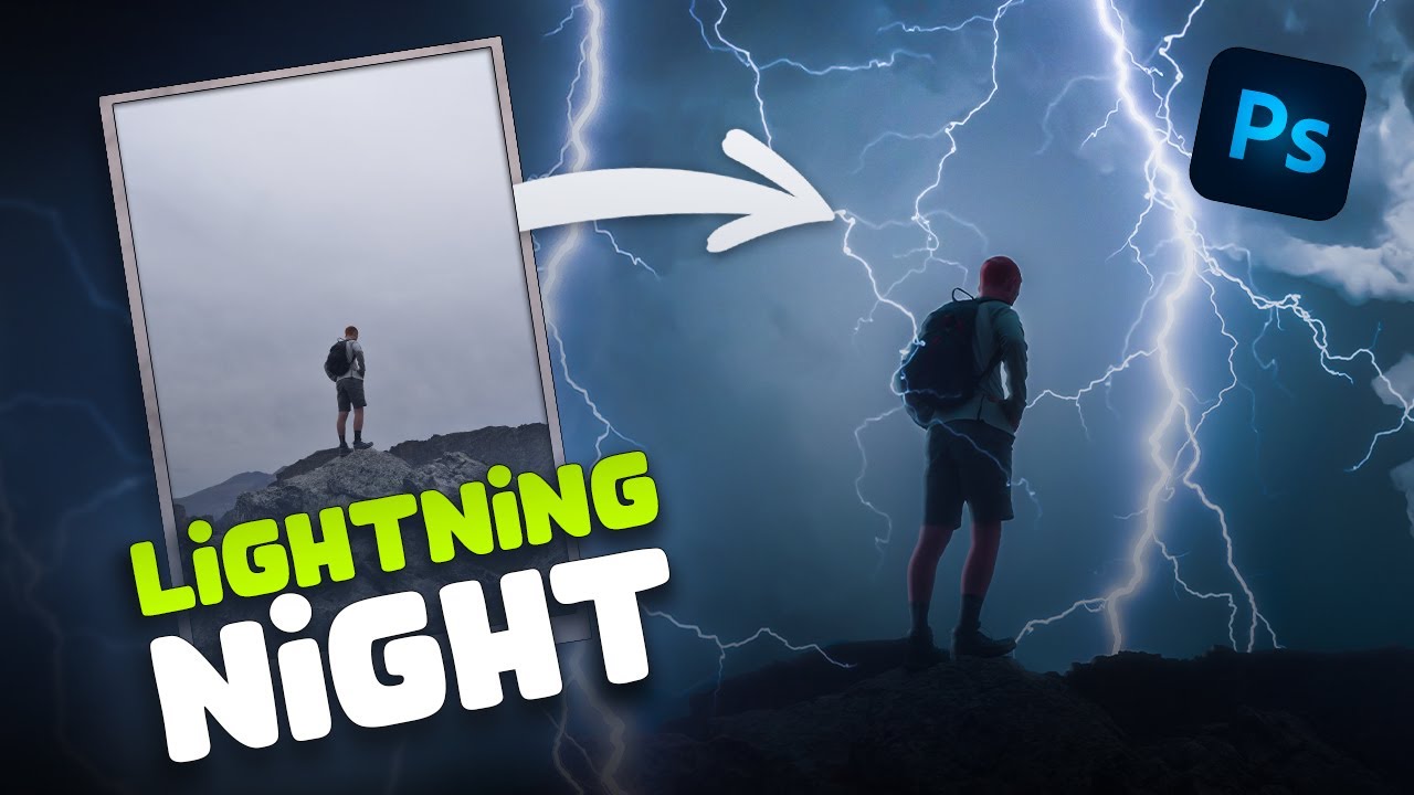 Lightning Night - Photoshop Manipulation | Photoshop Compositing ...