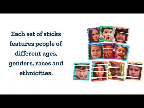 Picture Sticks™ Emotions and Feelings Activity - YouTube