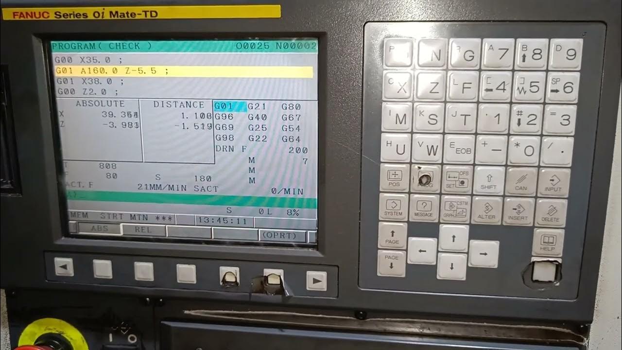 Old CNC Machine SMT Fanuc Lathe Turning Center Available For Sale - YouTube