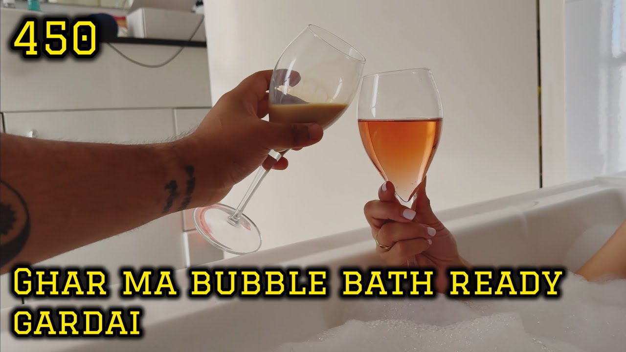 Bubble Bath Day At Home | vlog 450 | Nepali Vlog - YouTube
