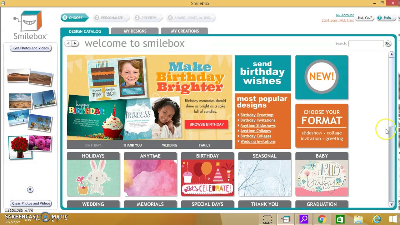 Smilebox: Tutorial 15, Part 04 - YouTube