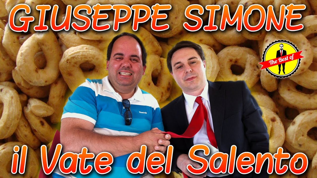 The Very Best of GIUSEPPE SIMONE: il Vate del Salento! - YouTube