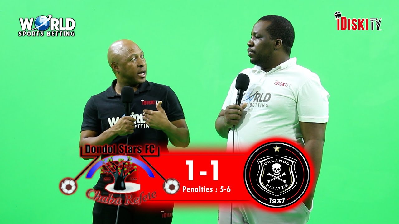 Dondol Stars 1-1 Orlando Pirates | Dondol Must Be Proud of Themselves ...