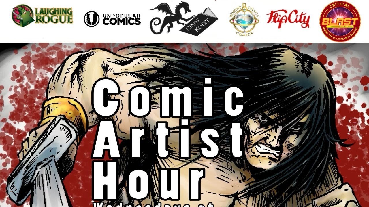 Comic Artist Hour w/Les Garner E16 W/STEVE GEIGER - YouTube