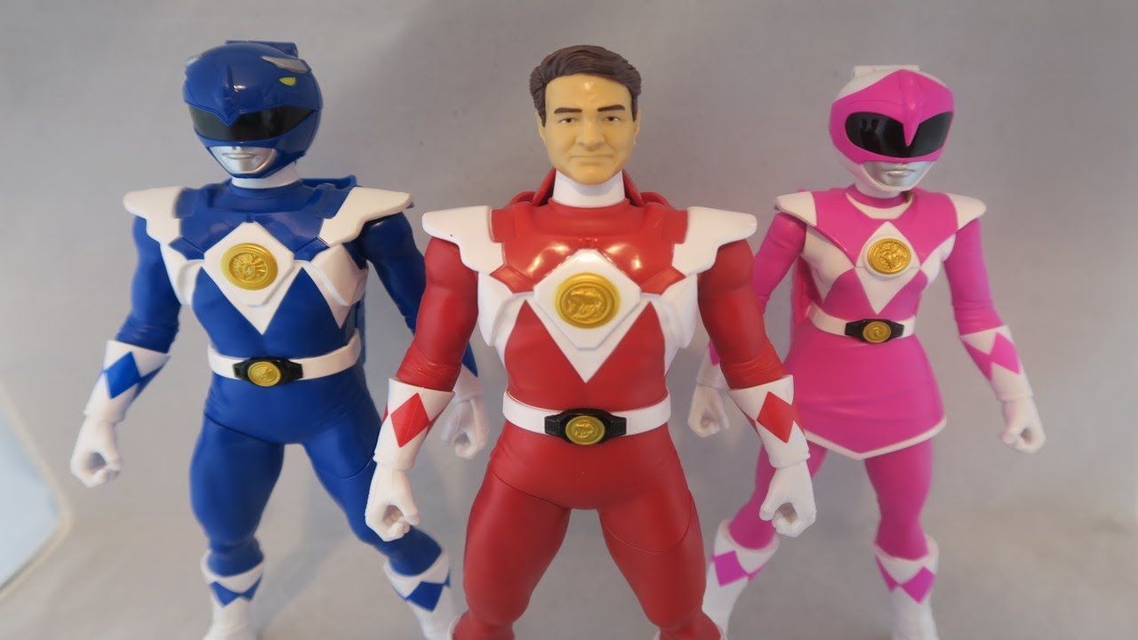 Mighty Morphin Power Rangers Heroes Figures Review - YouTube