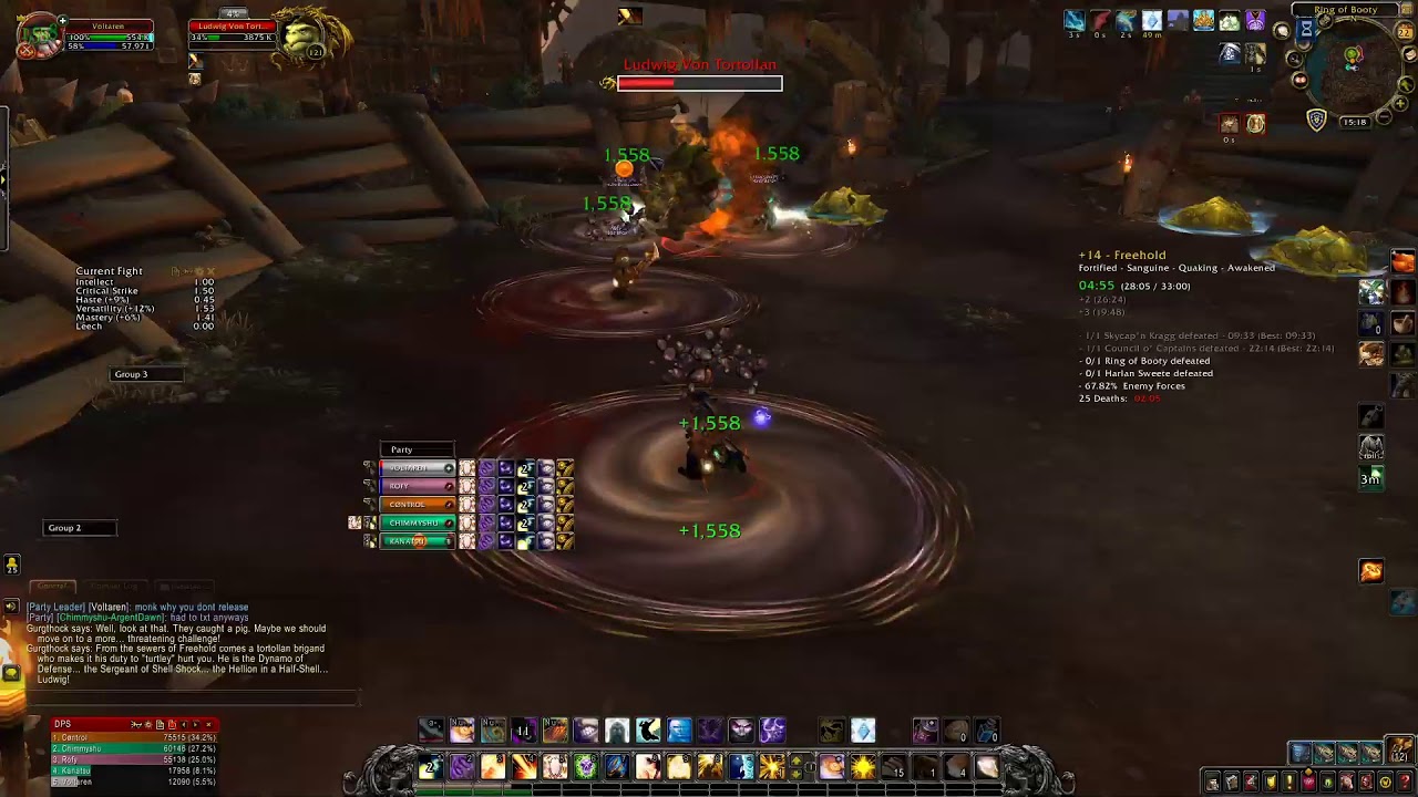 World Of Warcraft / Dungeons Freehold +14 - YouTube