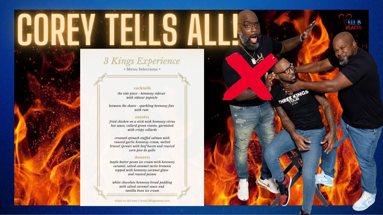 Corey Speaks Out About Three Kings Experience | Darius Cooks Bali ...