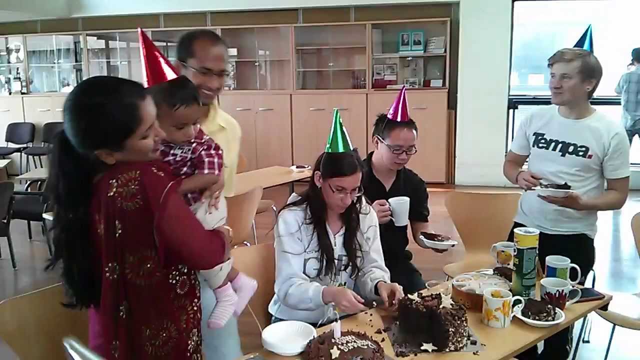 Aneesh das Bakshi celebrates at Cambridge University - YouTube