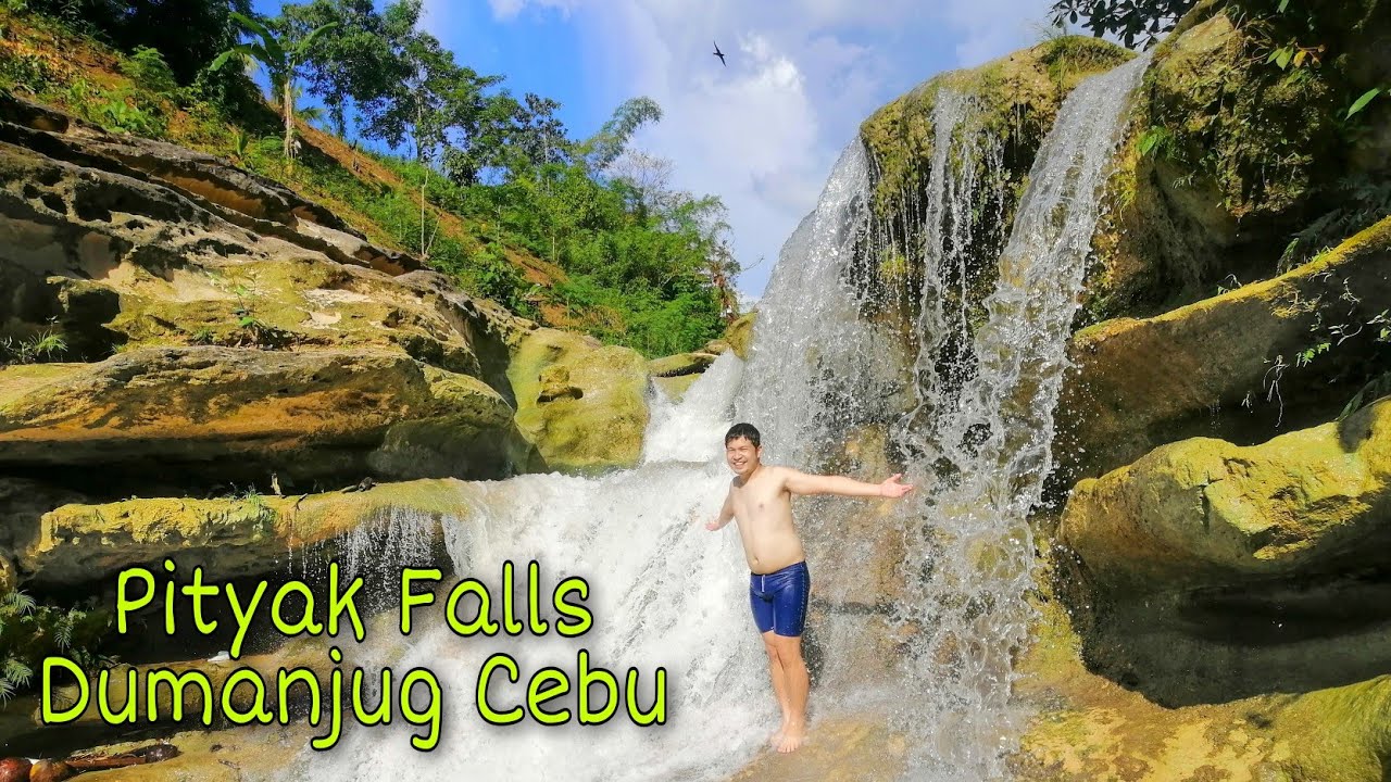 River Trekking To Pityak Falls Dumanjug Cebu - YouTube