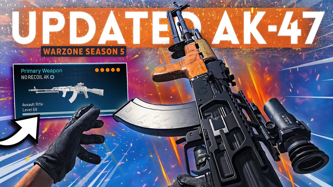 The UPDATED AK-47 Class Setup in Warzone now has LOW RECOIL! - YouTube