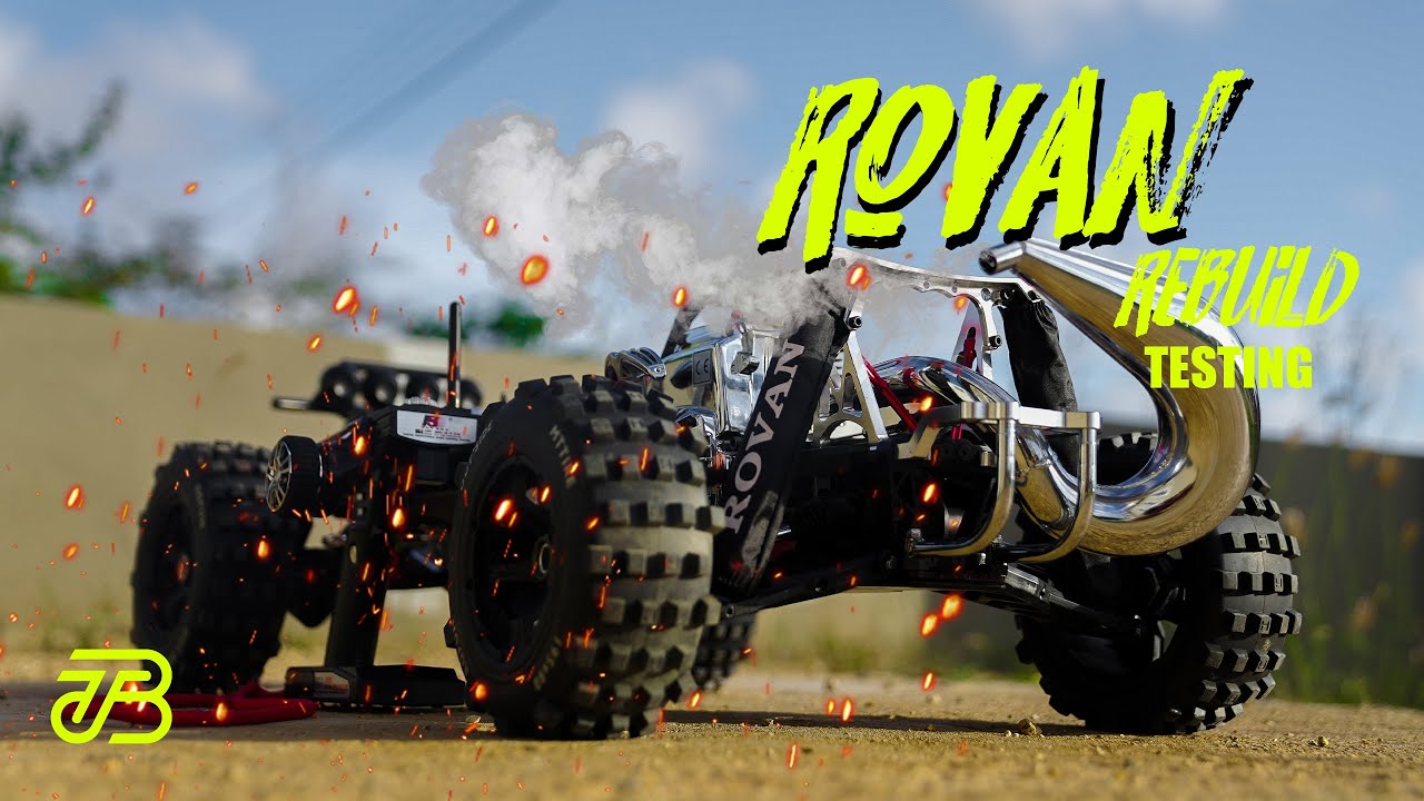 TESTING of the BAJA 5B build ROVAN 36CC - YouTube