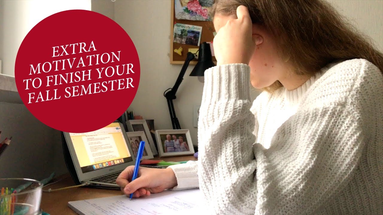 Extra motivation to finish your fall semester - YouTube