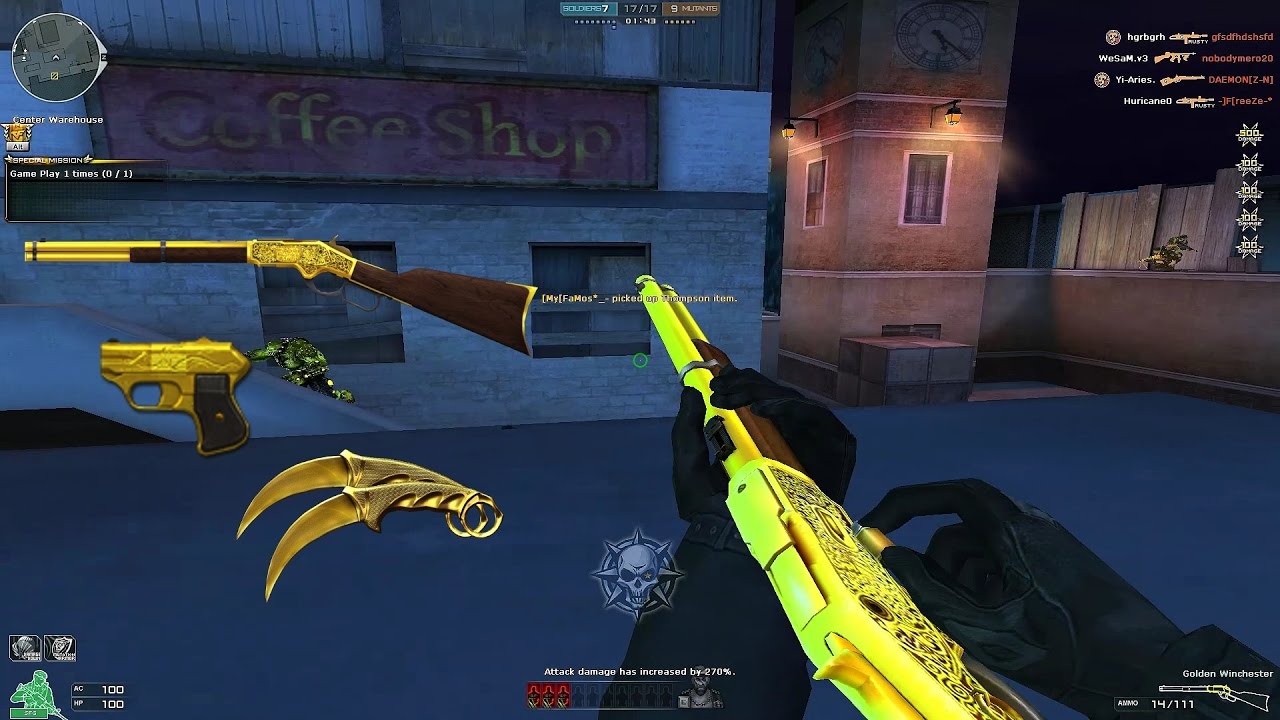 Crossfire NA: Golden Winchester| Hero Mode X #CrossfireFanWork IGN: [MS ...