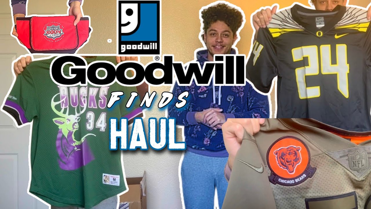 HUGE UNBOXING HAUL (Jerseys, Polos, T-Shirts) FROM GOODWILL FINDS ...