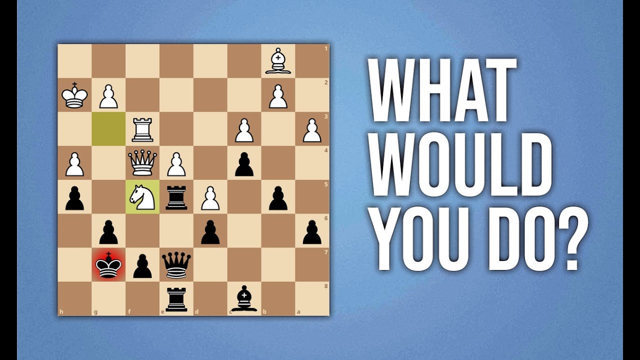 If You Love Chess, Watch This Intense Game - YouTube